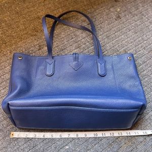 Longchamp | Bags | Longchamp Roseau Midsize Tote Bag In Cobalt Blue ...